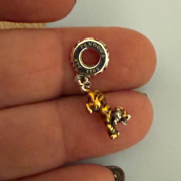 Pandora | Accessories | Pandora Gold And Black Tiger Charm | Poshmark